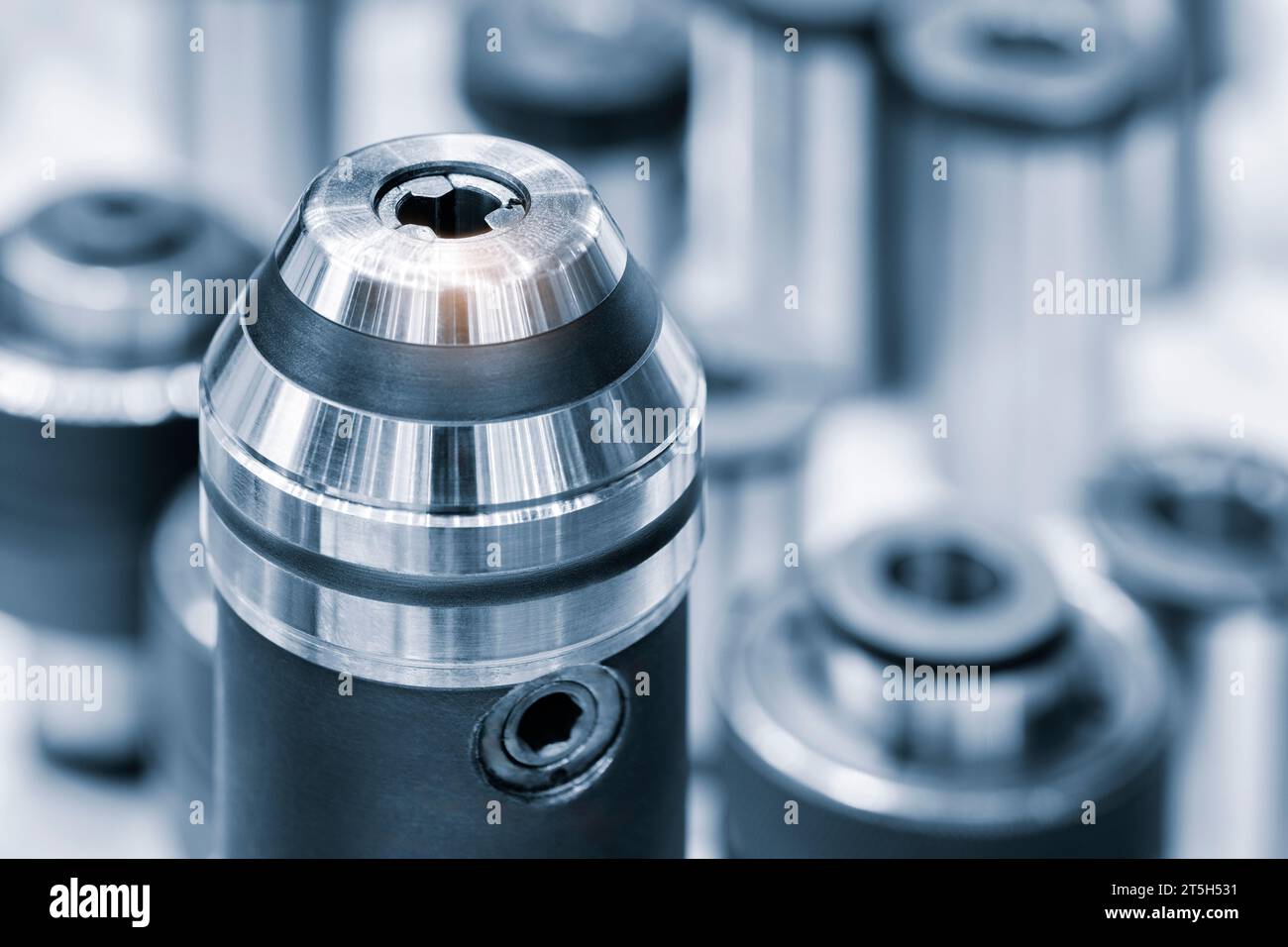 Milling metal cutter tools for CNC machine, dustrial design background ...