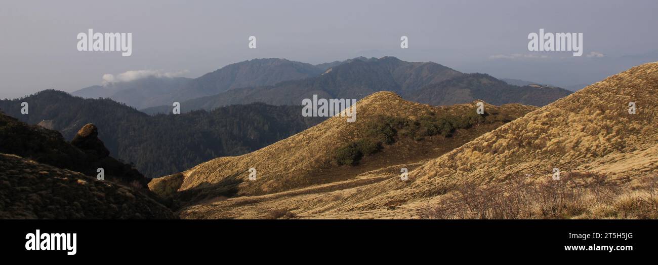 Mohare Danda seen from Muldai View Point, Nepal Stock Photo - Alamy