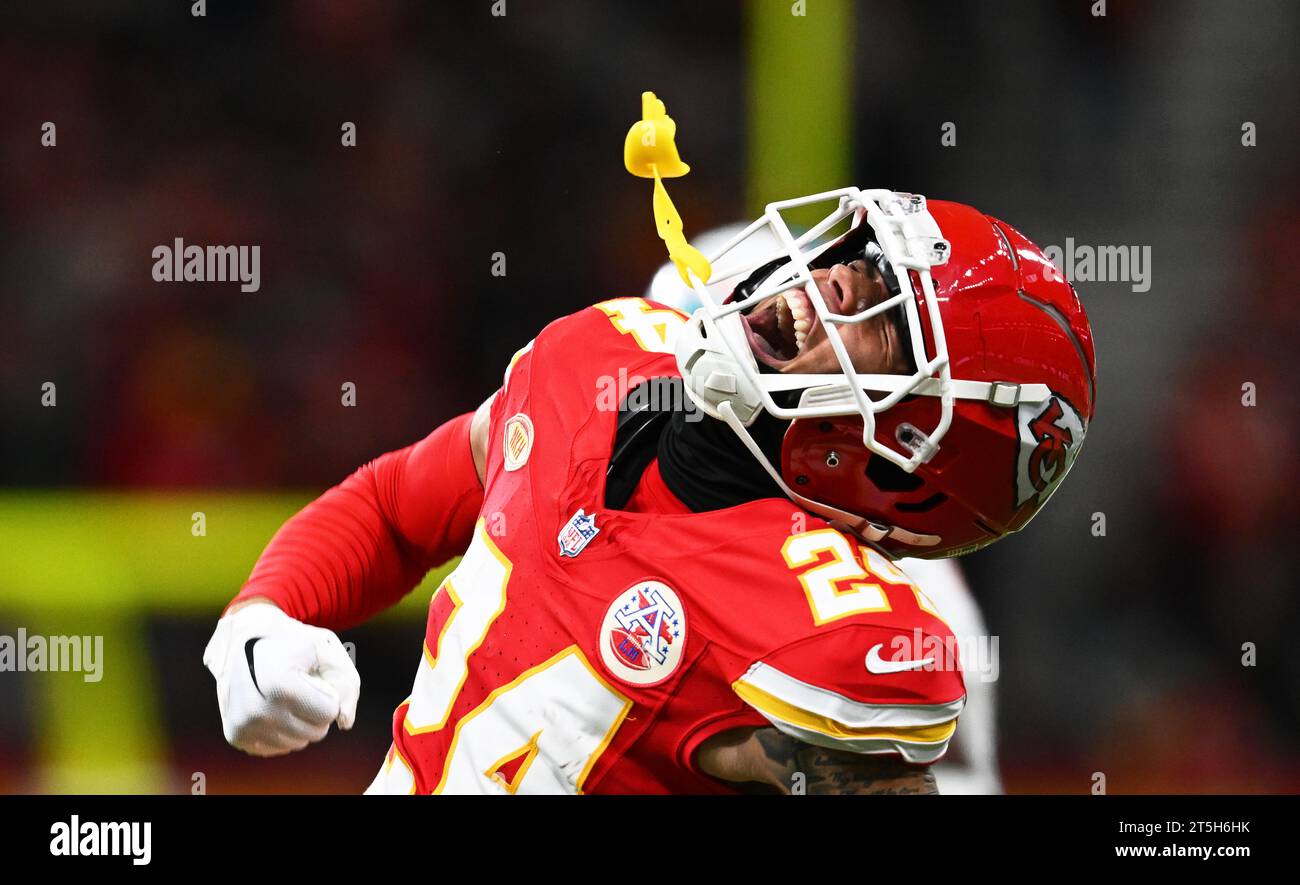 05 November 2023, Hesse, Frankfurt/Main: American Football ...