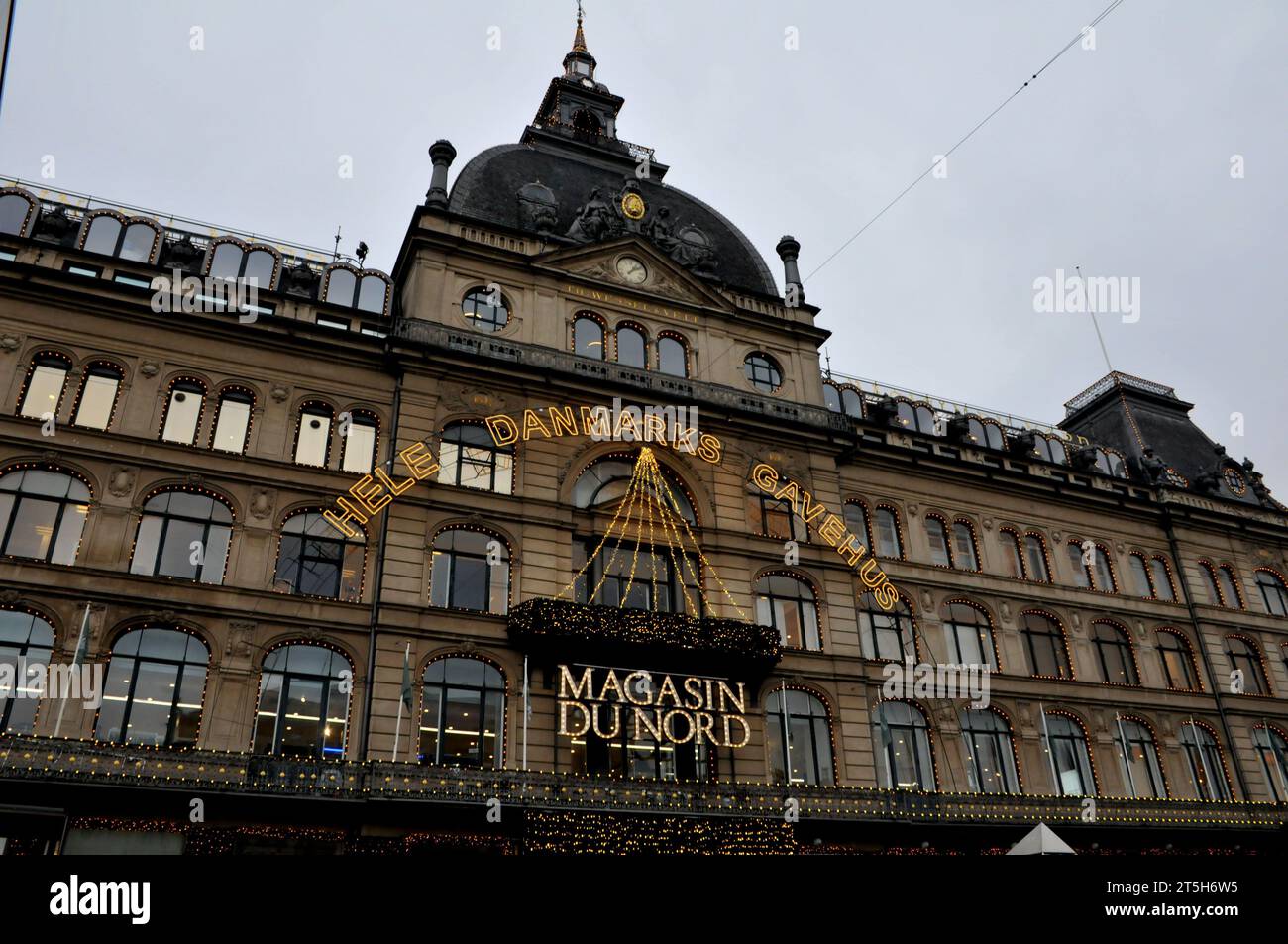 Copenhagen, Denmark /05 November 2023/.Magasin du nord danish shopping ...