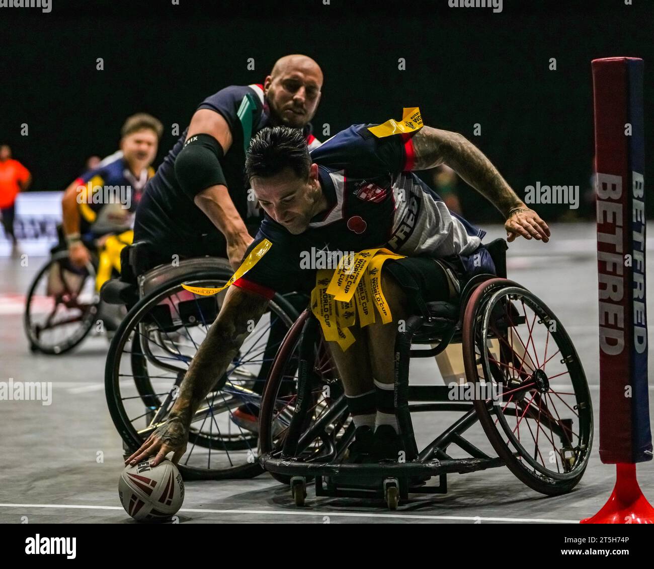 LEEDS, UK. 5 November 2023. England Rugby League v France Rugby League ...