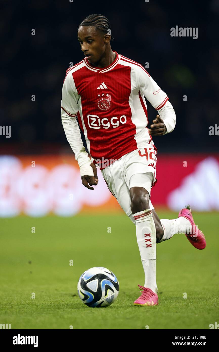 AMSTERDAM - Ar'Jany Martha of Ajax during the Dutch Eredivisie match ...