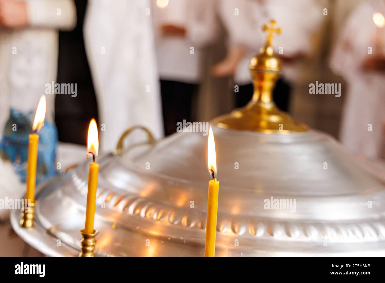 Baptismal service hi-res stock photography and images - Alamy