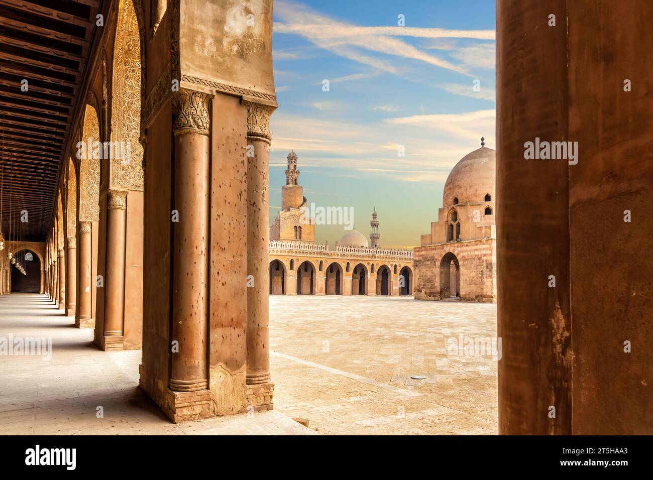 Giza great pyramid aerial hi-res stock photography and images - Alamy