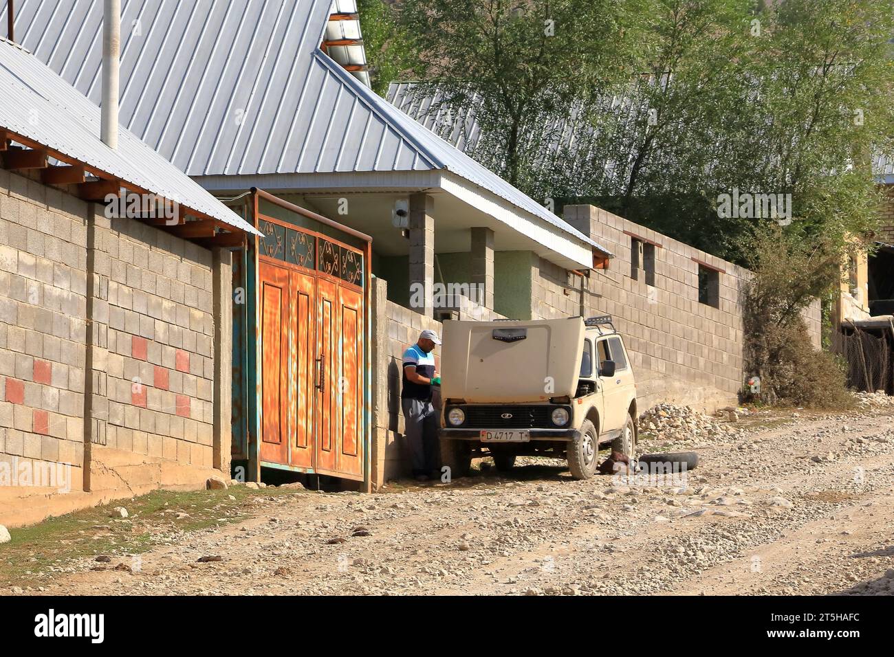 August 21 2023 - Kyrgyzstan: the old soviet and russian cars still ...