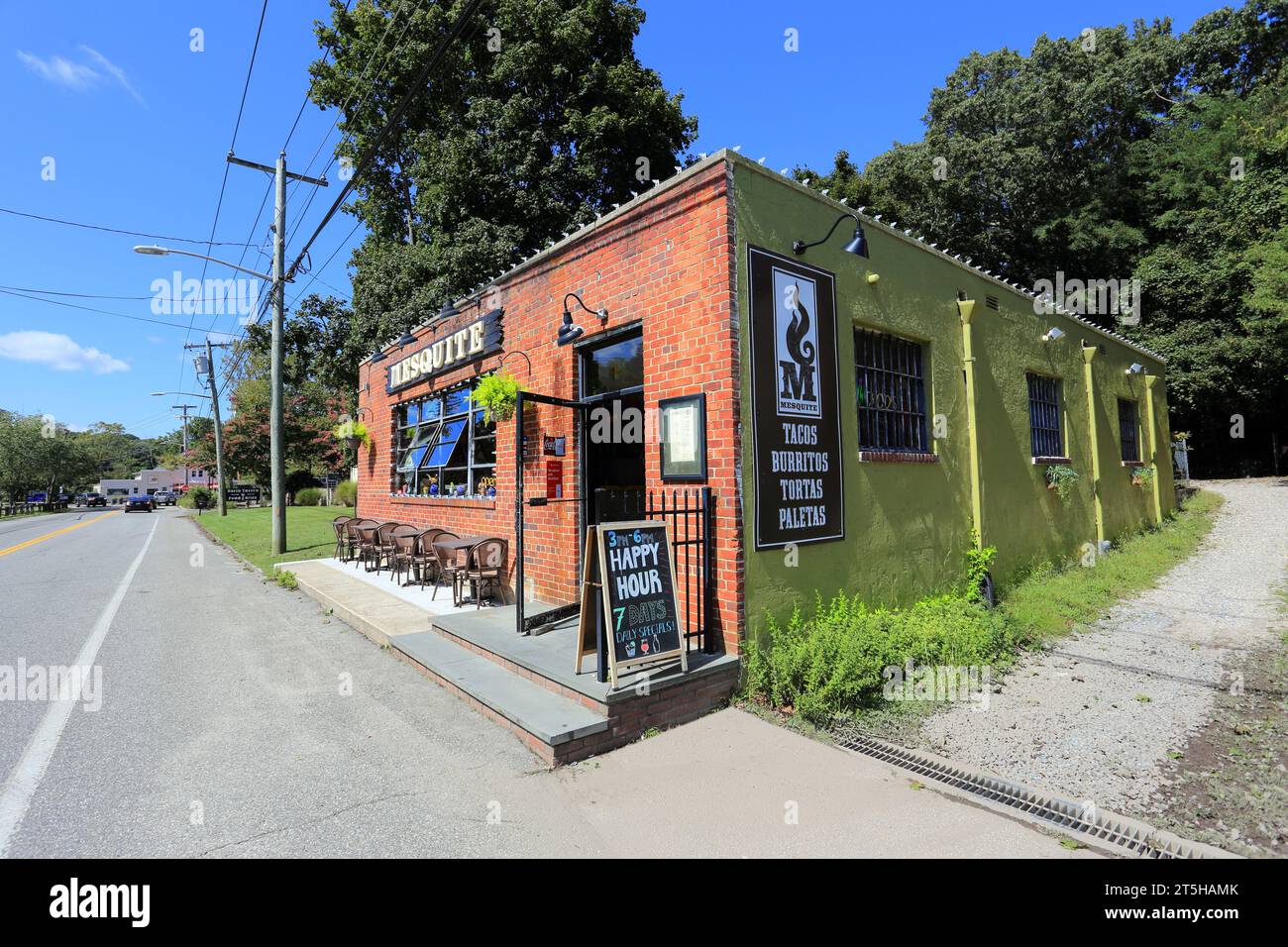 Mexican restaurant Wading River Long Island NY Stock Photo - Alamy