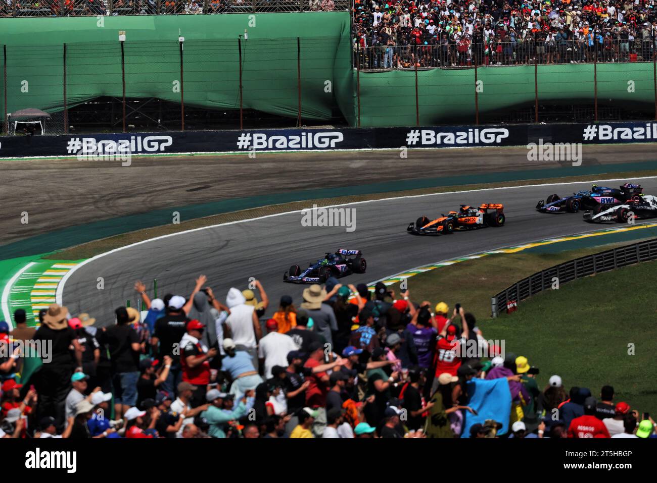 Sao Paulo, Brazil. 05th Nov, 2023. Esteban Ocon (FRA) Alpine F1 Team ...