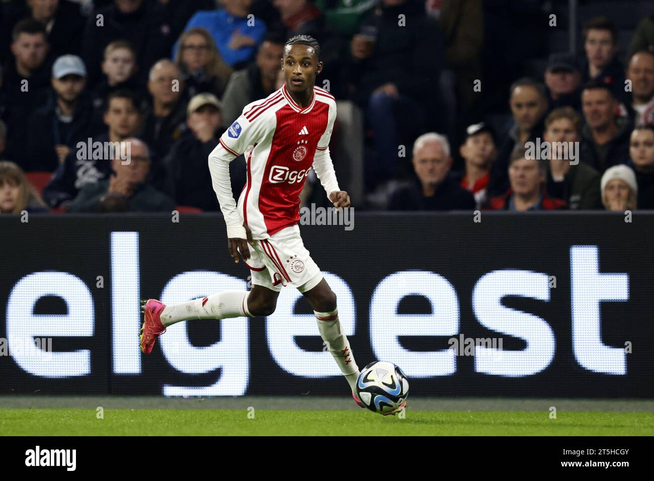 AMSTERDAM - Ar'Jany Martha of Ajax during the Dutch Eredivisie match ...