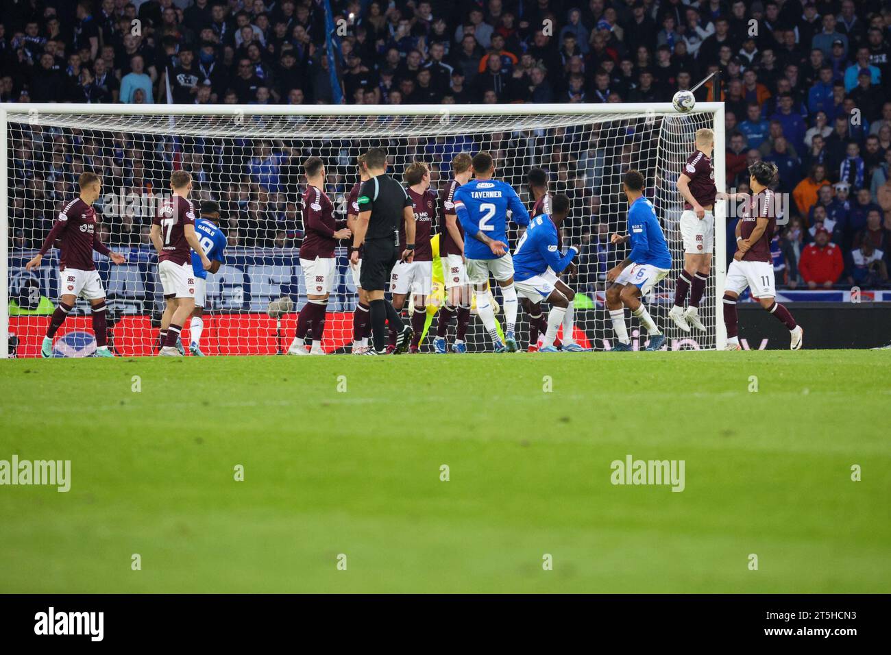Glasgow, UK. 05th Nov, 2023. Hampden Park. Glasgow. Scotland. UK During ...