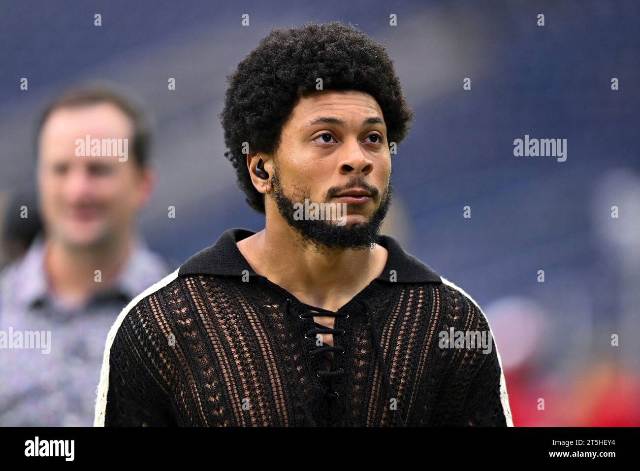 Tampa Bay Buccaneers safety Antoine Winfield Jr. arrives prior to an ...