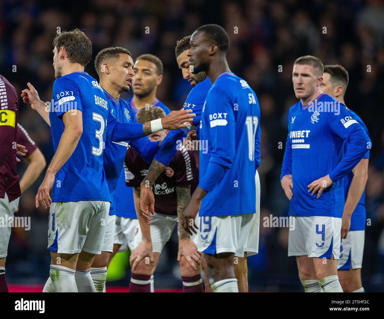 Glasgow, Scotland. 5th November 2023; Hampden Park, Glasgow, Scotland ...