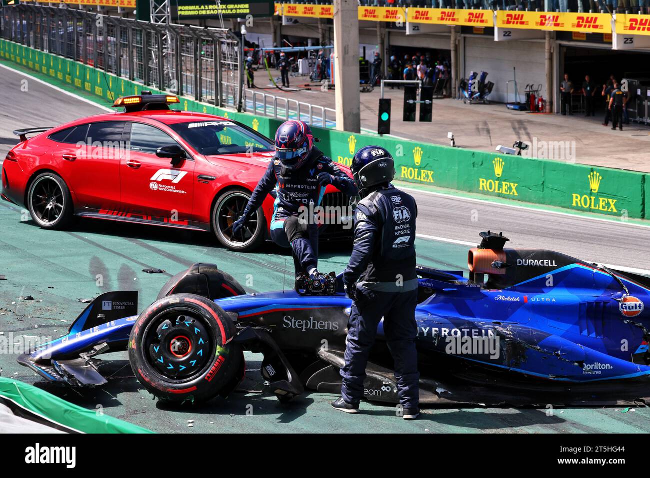 Sao Paulo, Brazil. 05th Nov, 2023. Alexander Albon (THA) Williams ...