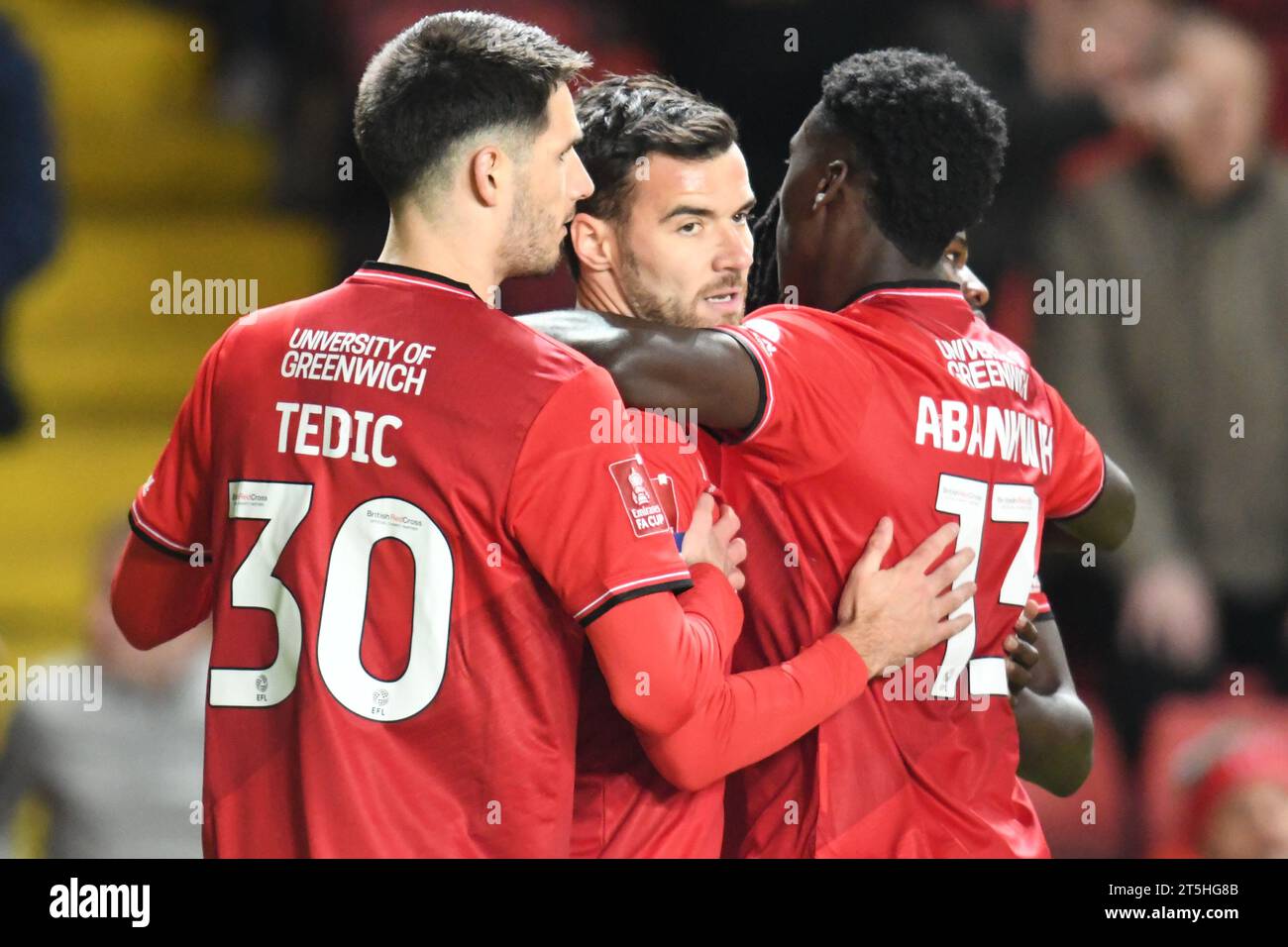 London, England. 5th Nov 2023. Scott Fraser of Charlton Athletic ...
