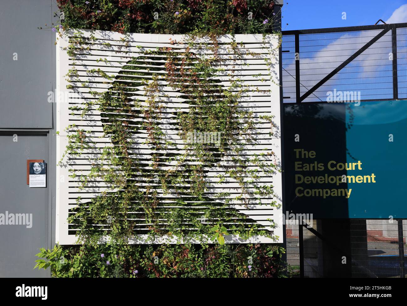 The Earls Court Development Company's Living Wall in conjunction with ...