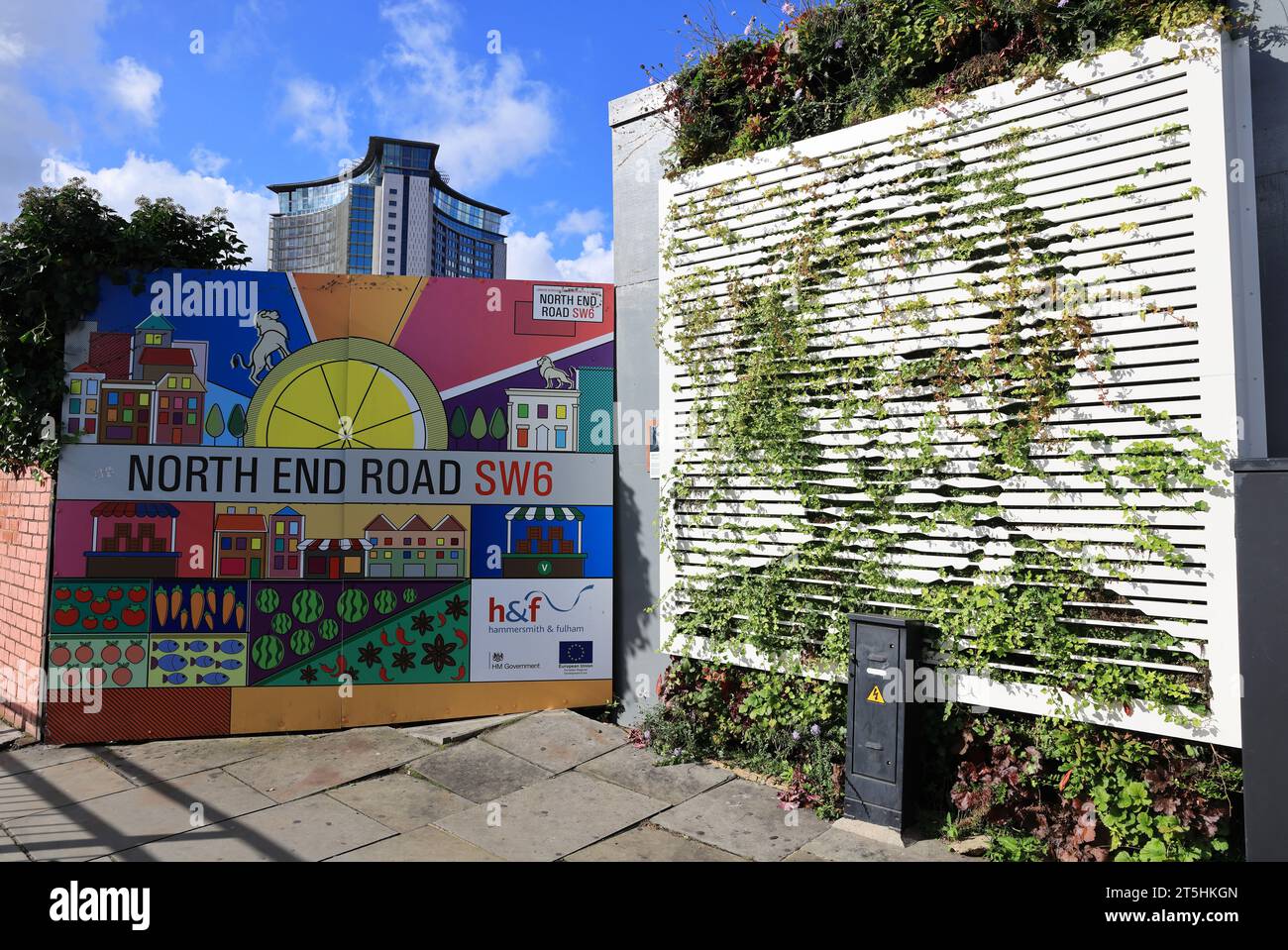 The Earls Court Development Company's Living Wall in conjunction with ...