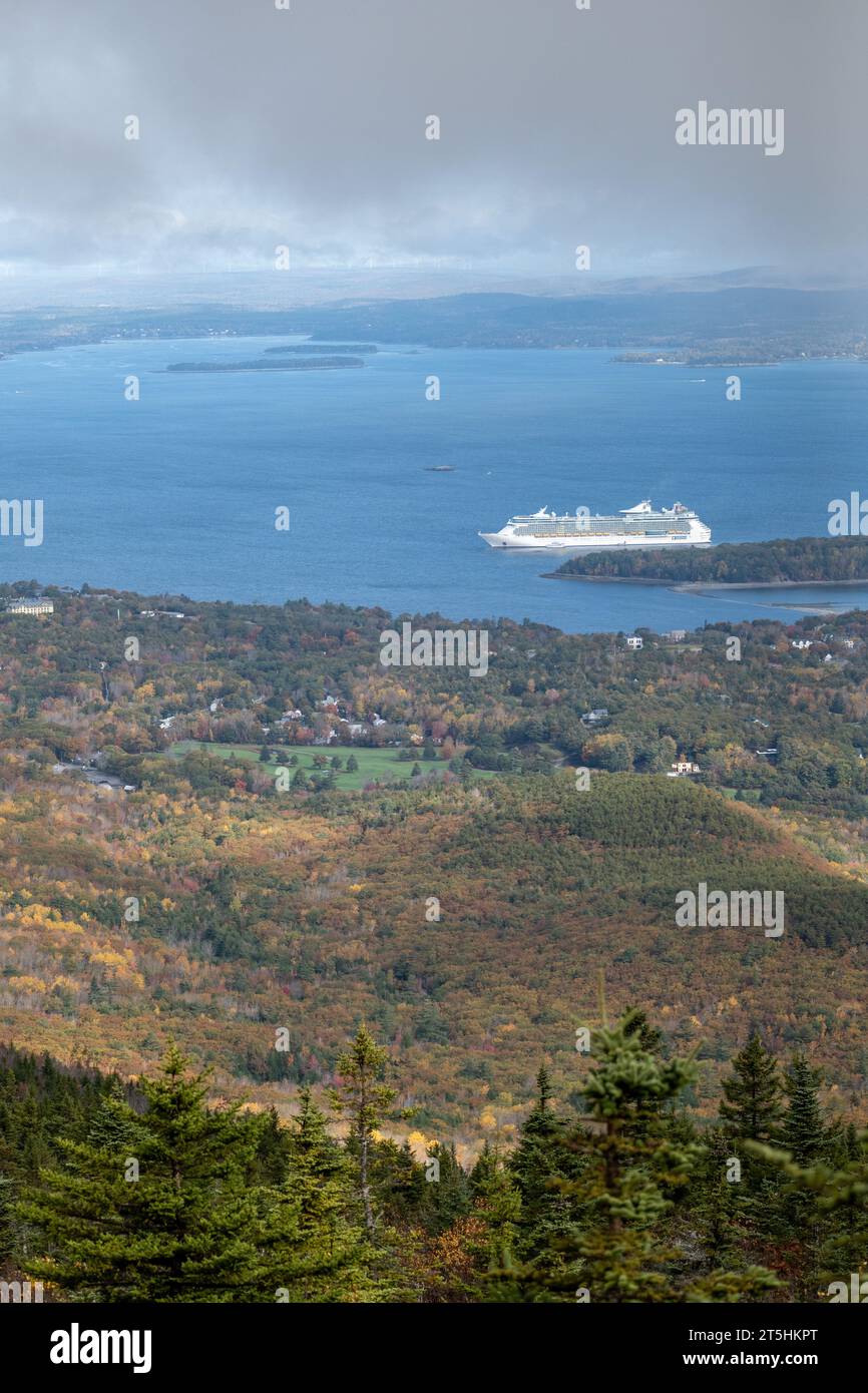 Acadia national park aerial hi-res stock photography and images - Alamy