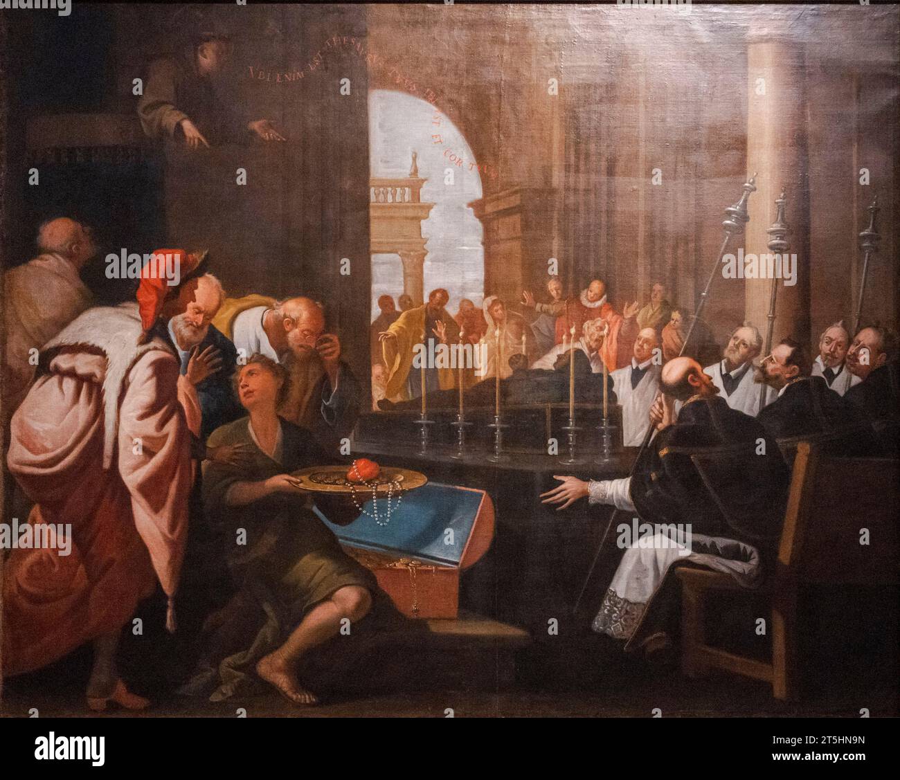 Saint Anthony of Padua and the heart of the miser, Nicolas Antonio De ...