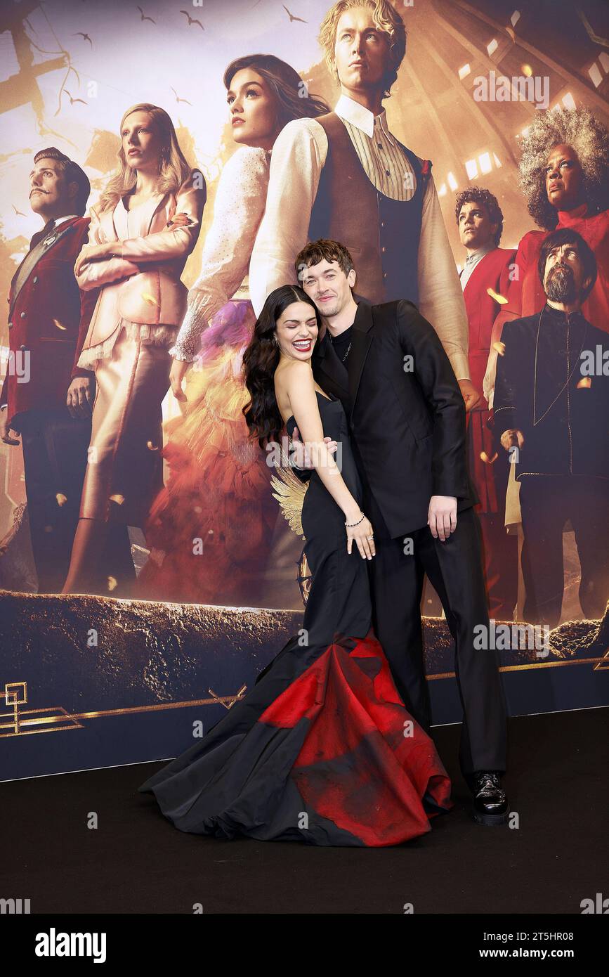 Rachel Zegler und Tom Blyth bei der Premiere von "Die Tribute von Panem ...