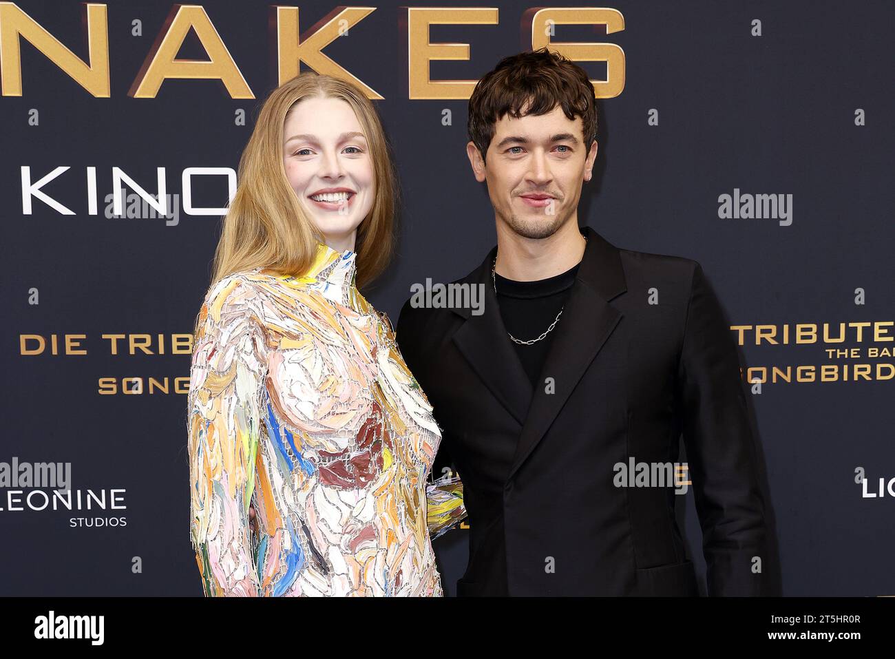 Hunter Schafer und Tom Blyth bei der Premiere von "Die Tribute von ...