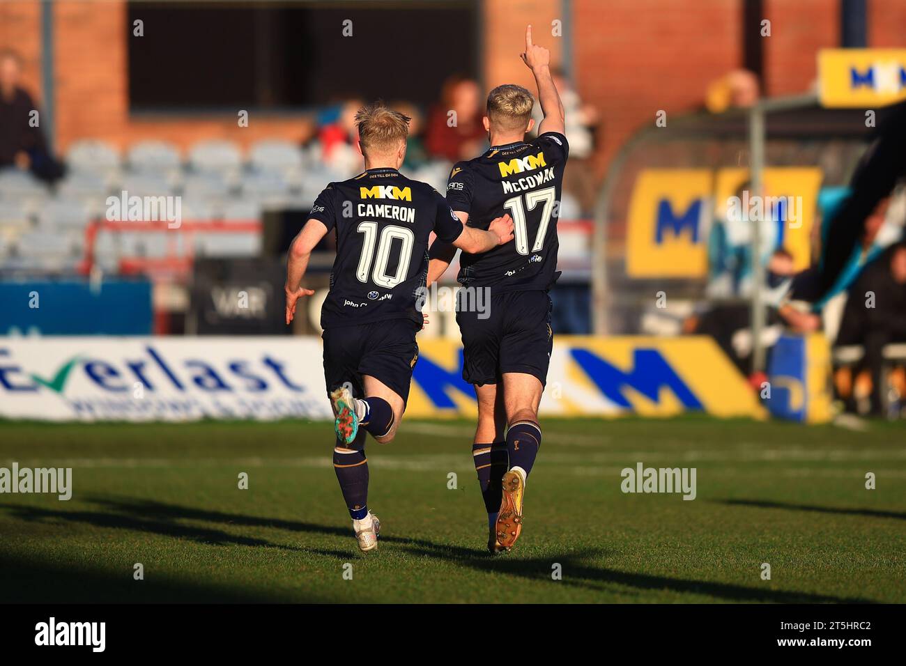 Dens Park, Dundee, UK. 5th Nov, 2023. Scottish Premiership Football ...