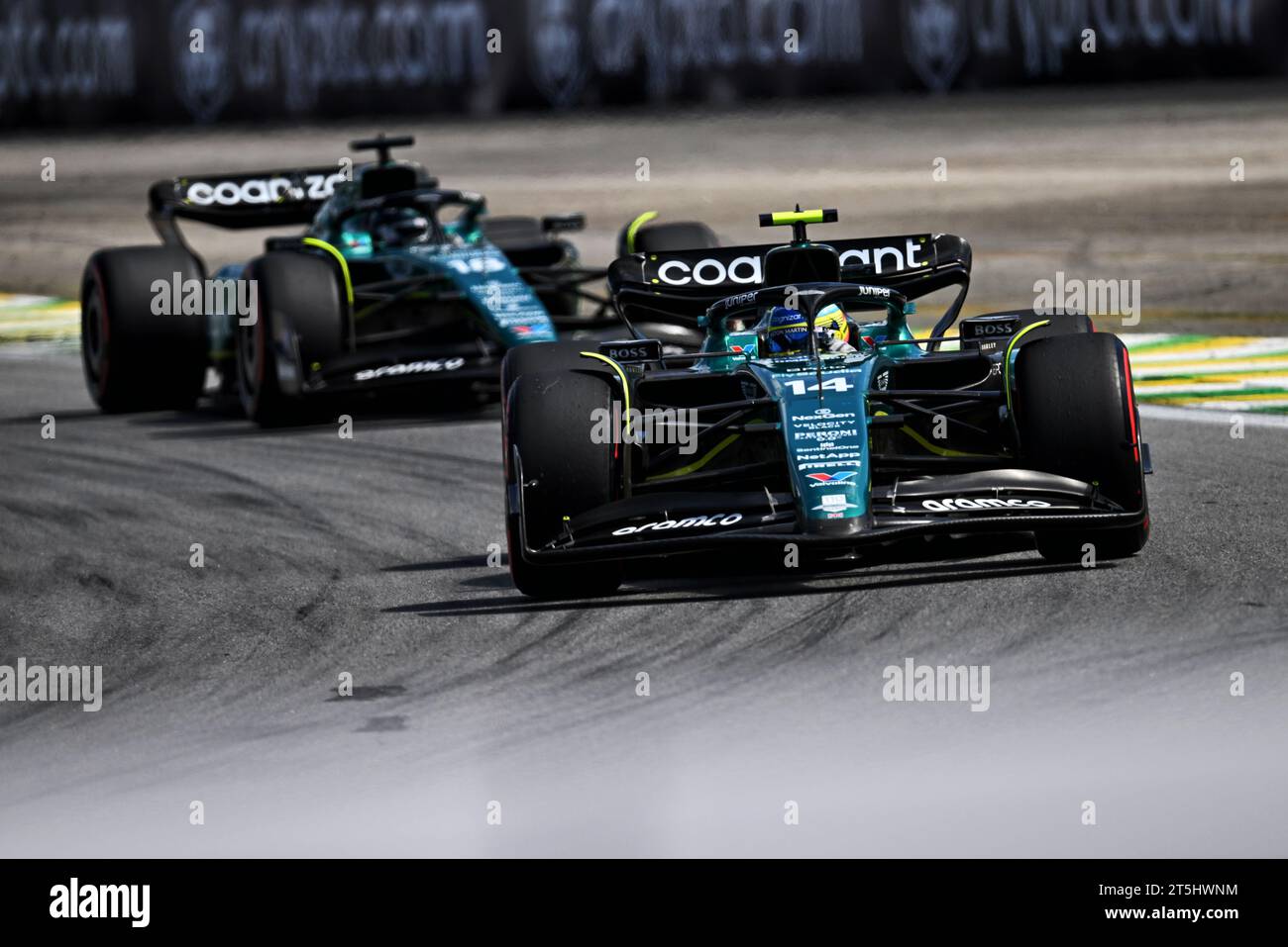 Sao Paulo, Brazil. 05th Nov, 2023. Fernando Alonso (ESP) Aston Martin ...