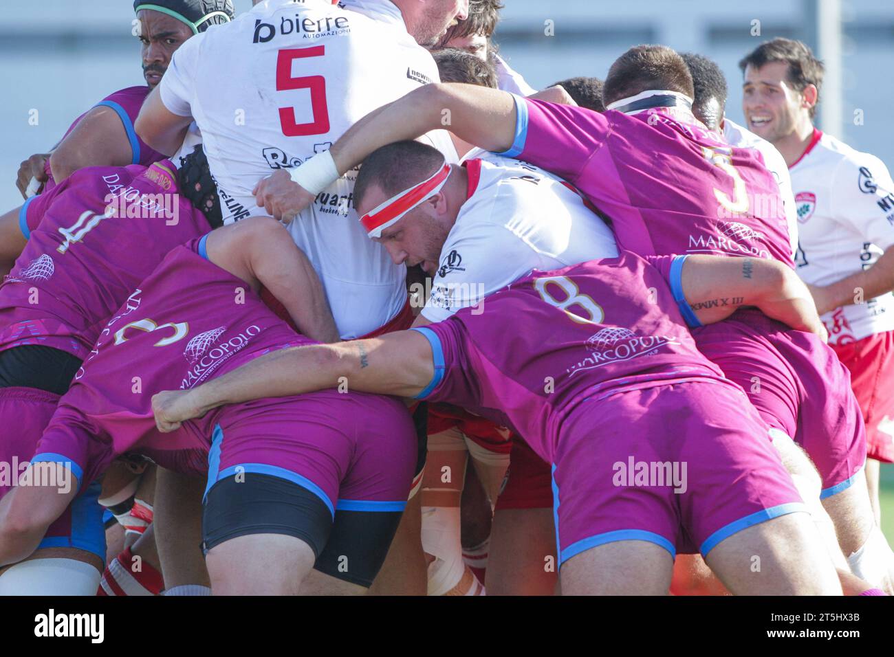 Rome, Italy. 05th Nov, 2023. Andrea Lovotti (Rugby Colorno) during FF ...
