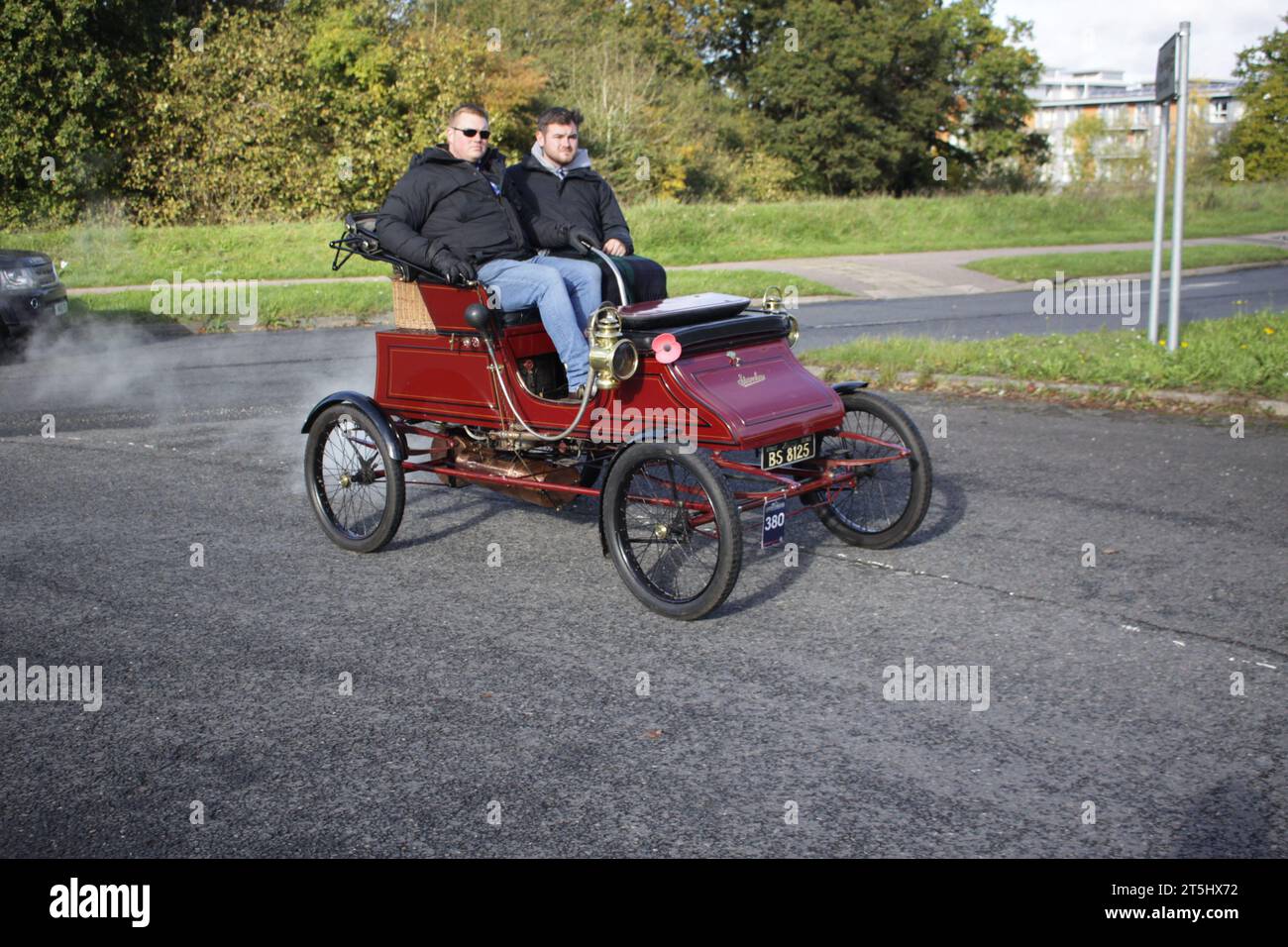1903 Stanley steam powered car taking part in the 2023 London to ...