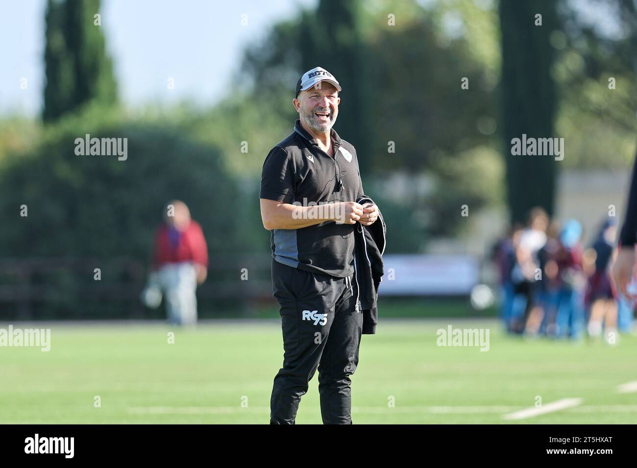 Rome, Italy. 05th Nov, 2023. head coach Umberto Casellato (Rugby ...