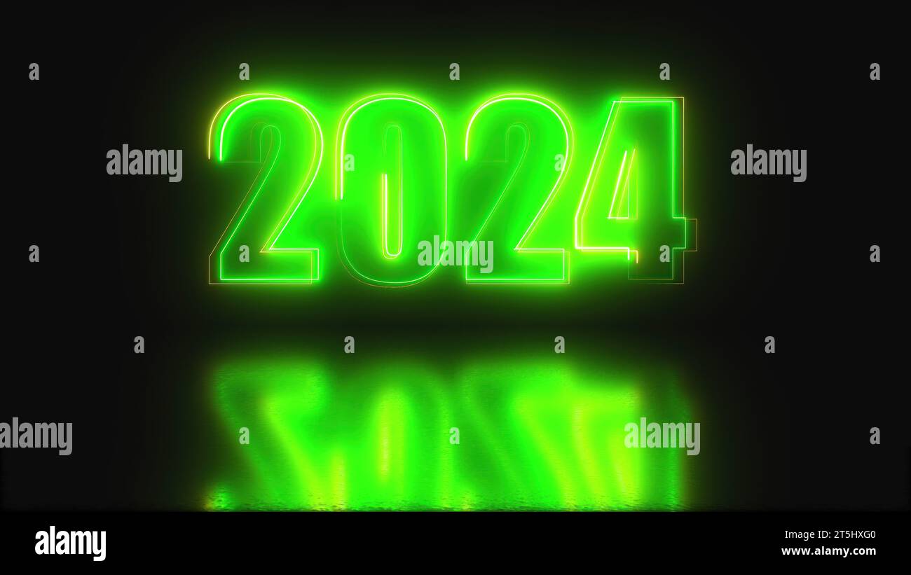 2024 neon hi-res stock photography and images - Alamy