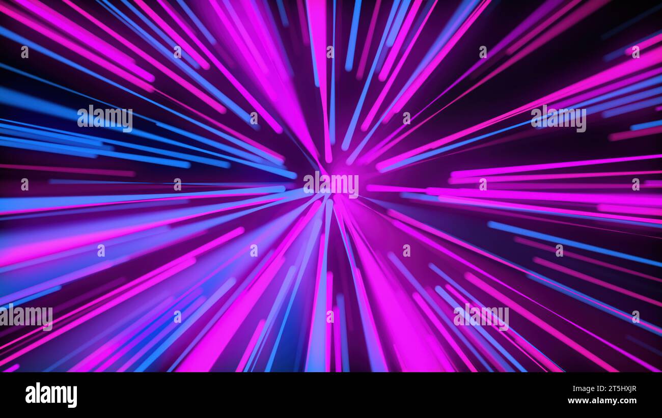 Pink light beam wall loop hi-res stock photography and images - Alamy