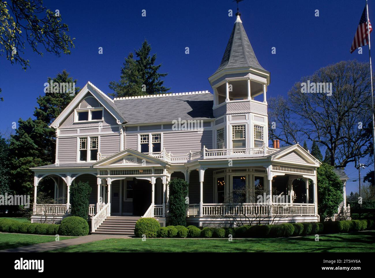 Marshall House, Vancouver National Historic Reserve, Washington Stock ...