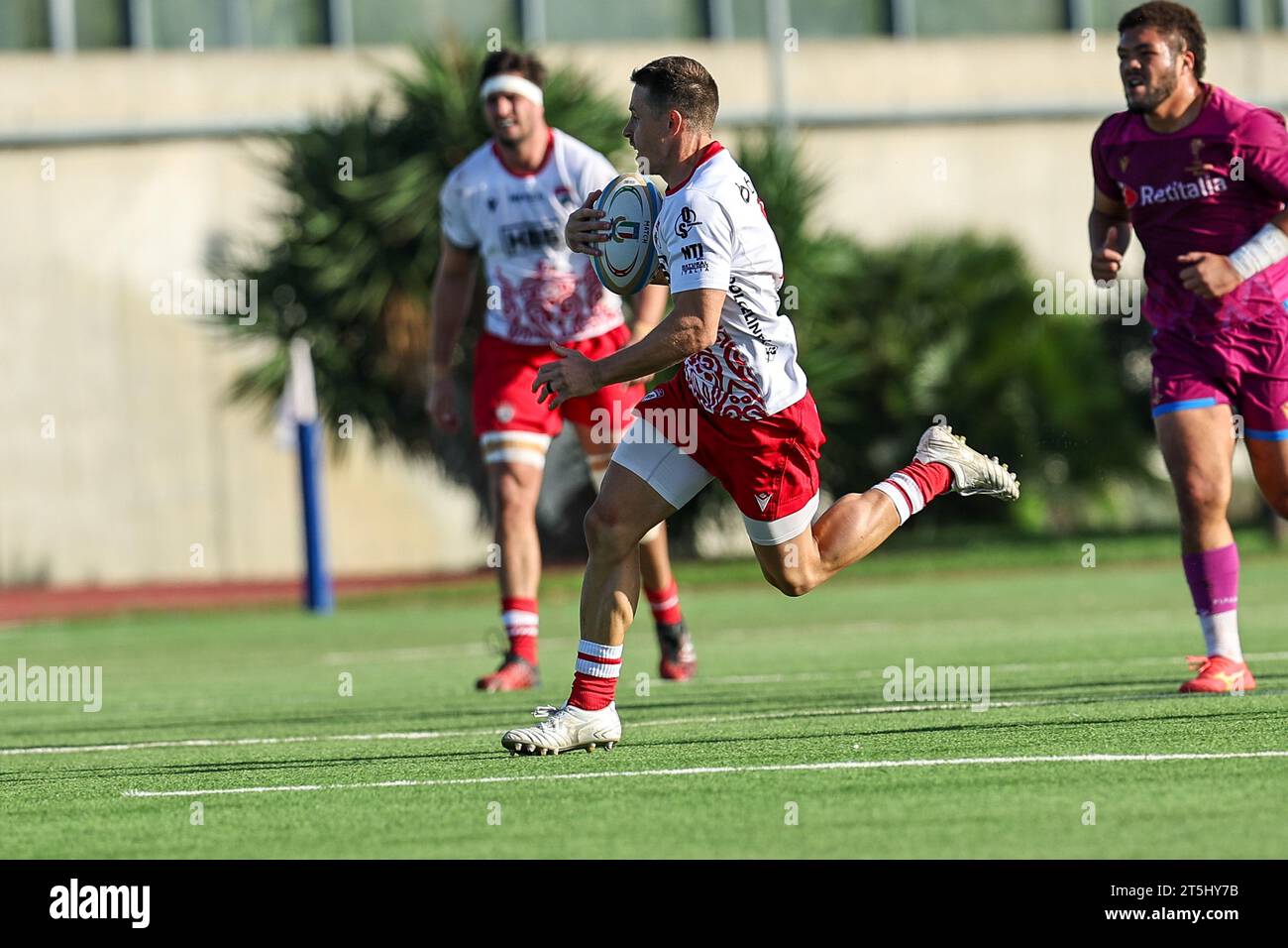 Rome, Italy. 05th Nov, 2023. Hugo Schalk (Rugby Colorno) during FF.OO. Rugby vs Rugby Colorno ...