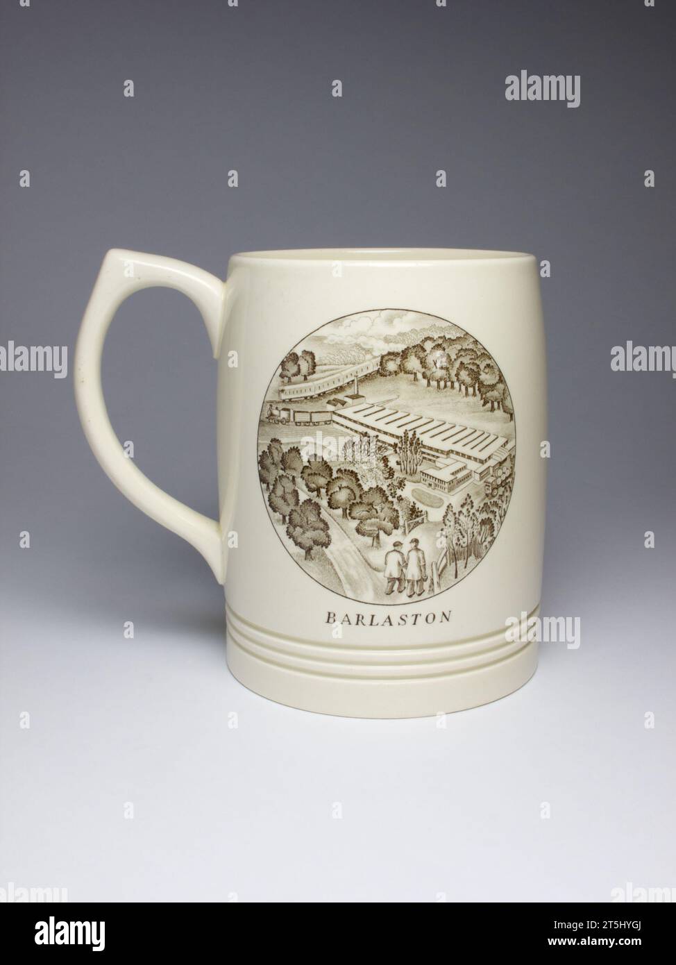Wedgwood tankard designed by Keith Murray and with the decoration ...