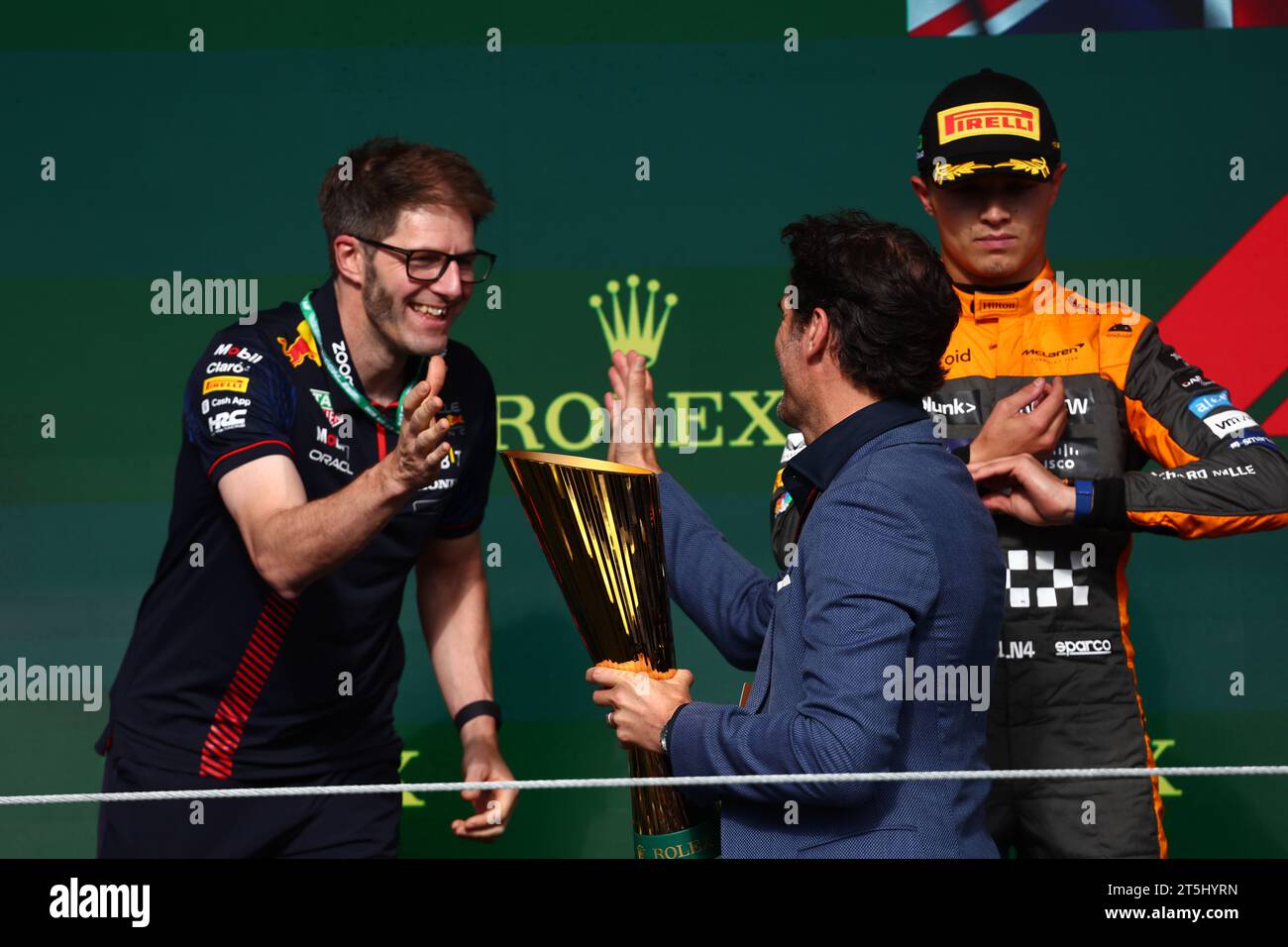Sao Paulo, Brazil. 05th Nov, 2023. Mark Webber (AUS) Channel 4 ...