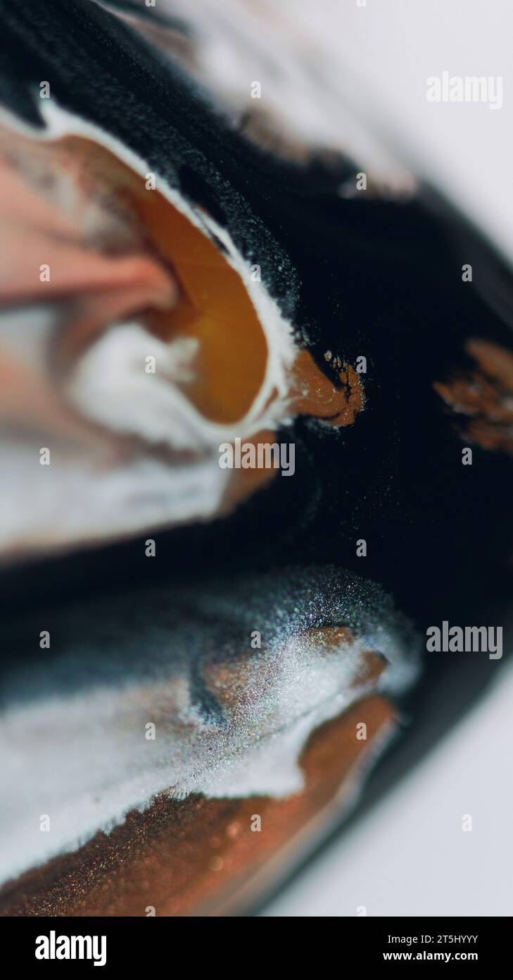 Shiny flow marble art defocused hi-res stock photography and images - Alamy