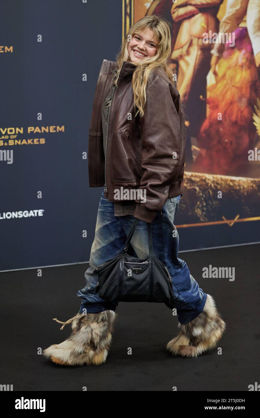 Berlin, Germany. 05th Nov, 2023. Faye Montana comes to the Zoo-Palast ...