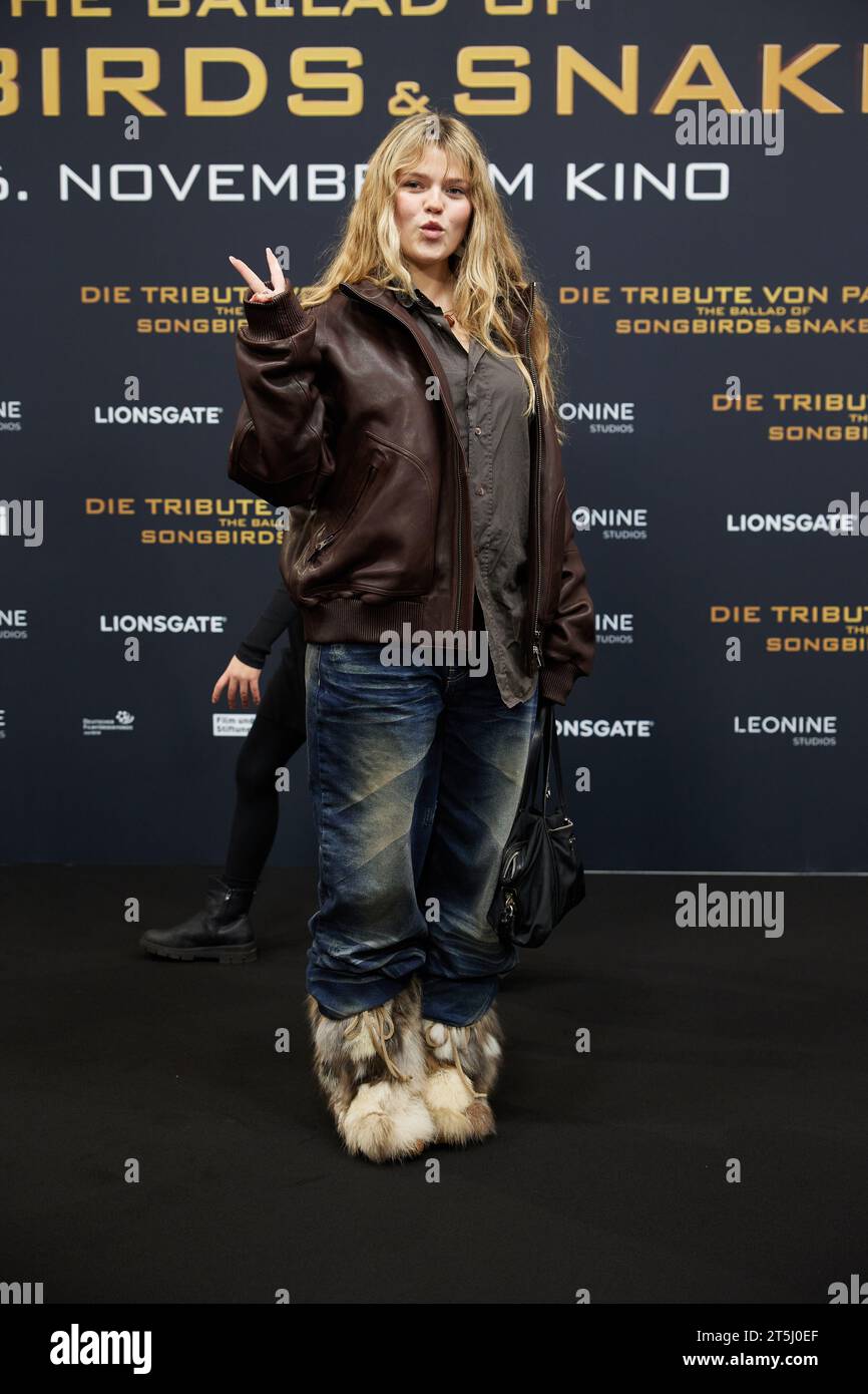 Berlin, Germany. 05th Nov, 2023. Faye Montana comes to the Zoo-Palast ...