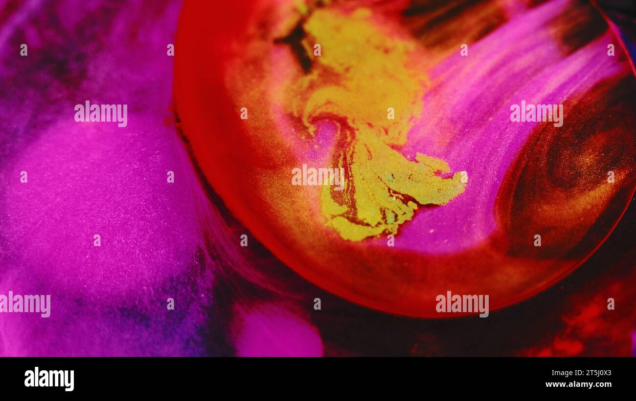 Glitter bubbles neon mist paint hi-res stock photography and images - Alamy