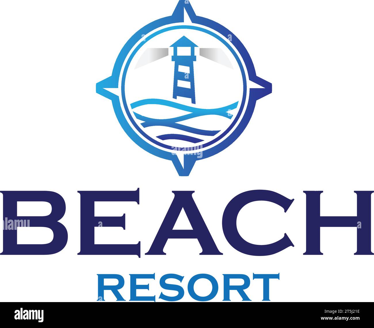 Tropical beach scene mountain Cut Out Stock Images & Pictures - Alamy