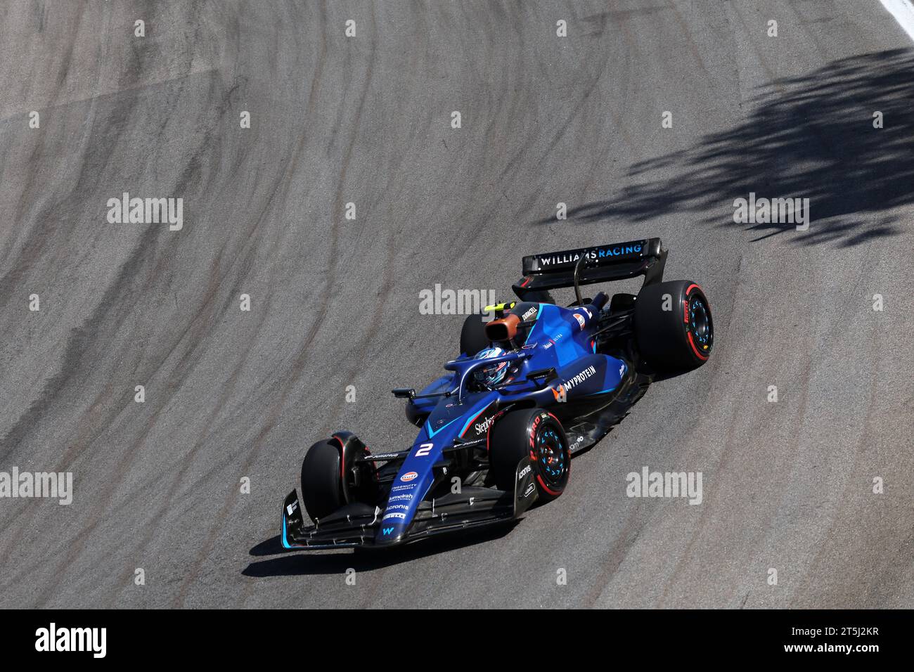 Sao Paulo, Brazil. 05th Nov, 2023. Logan Sargeant (USA) Williams Racing ...