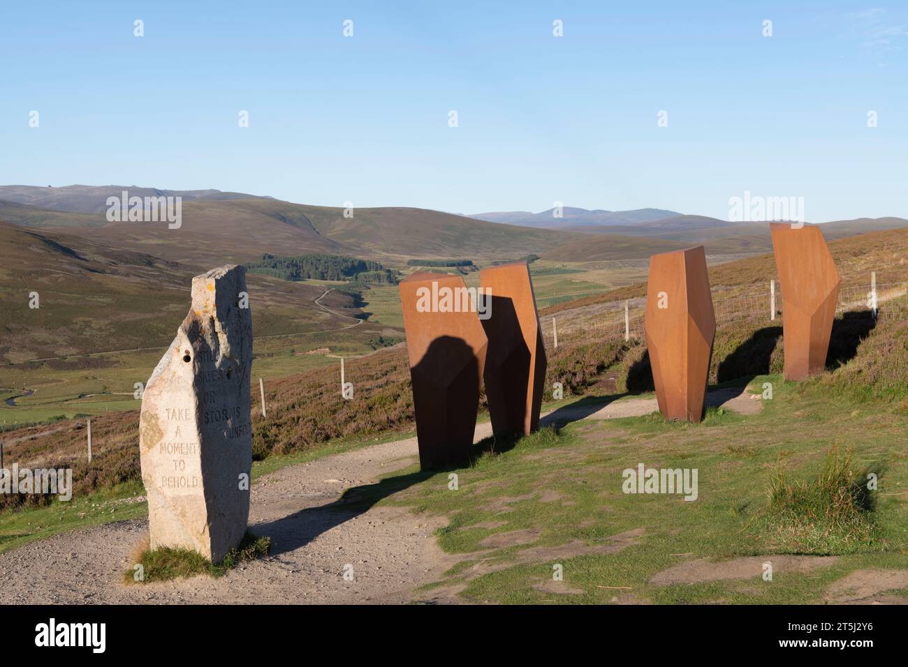 The Sculpture 'A Moment in Time' & the Contemporary Art Installation ...