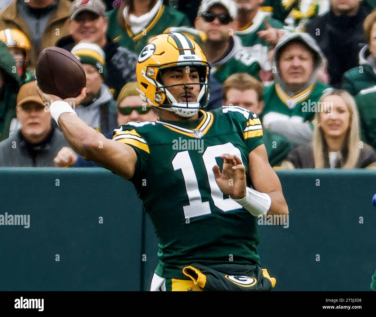 Jordan love packers hi-res stock photography and images - Alamy