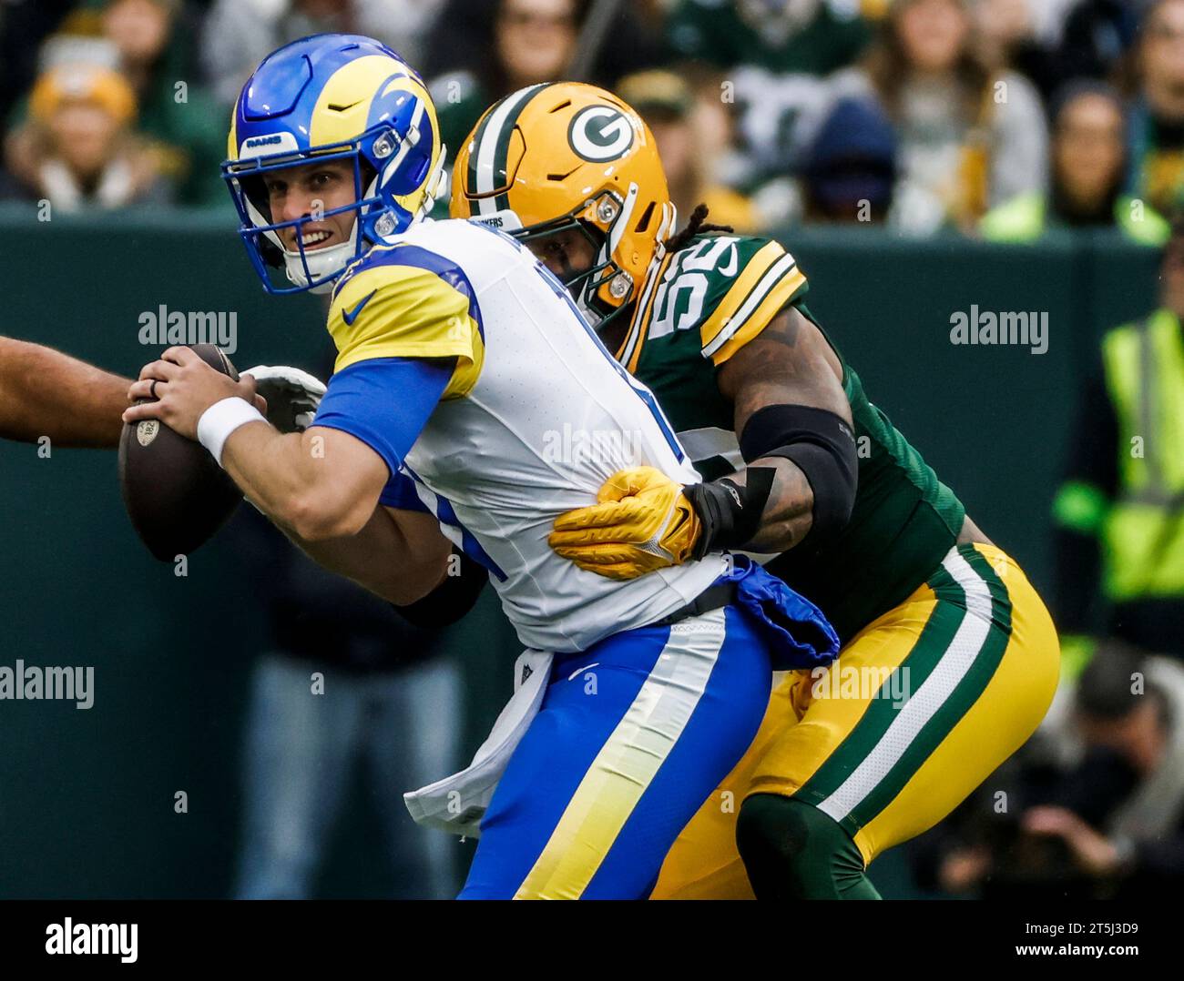 Rashan gary 2023 packers hi-res stock photography and images - Alamy