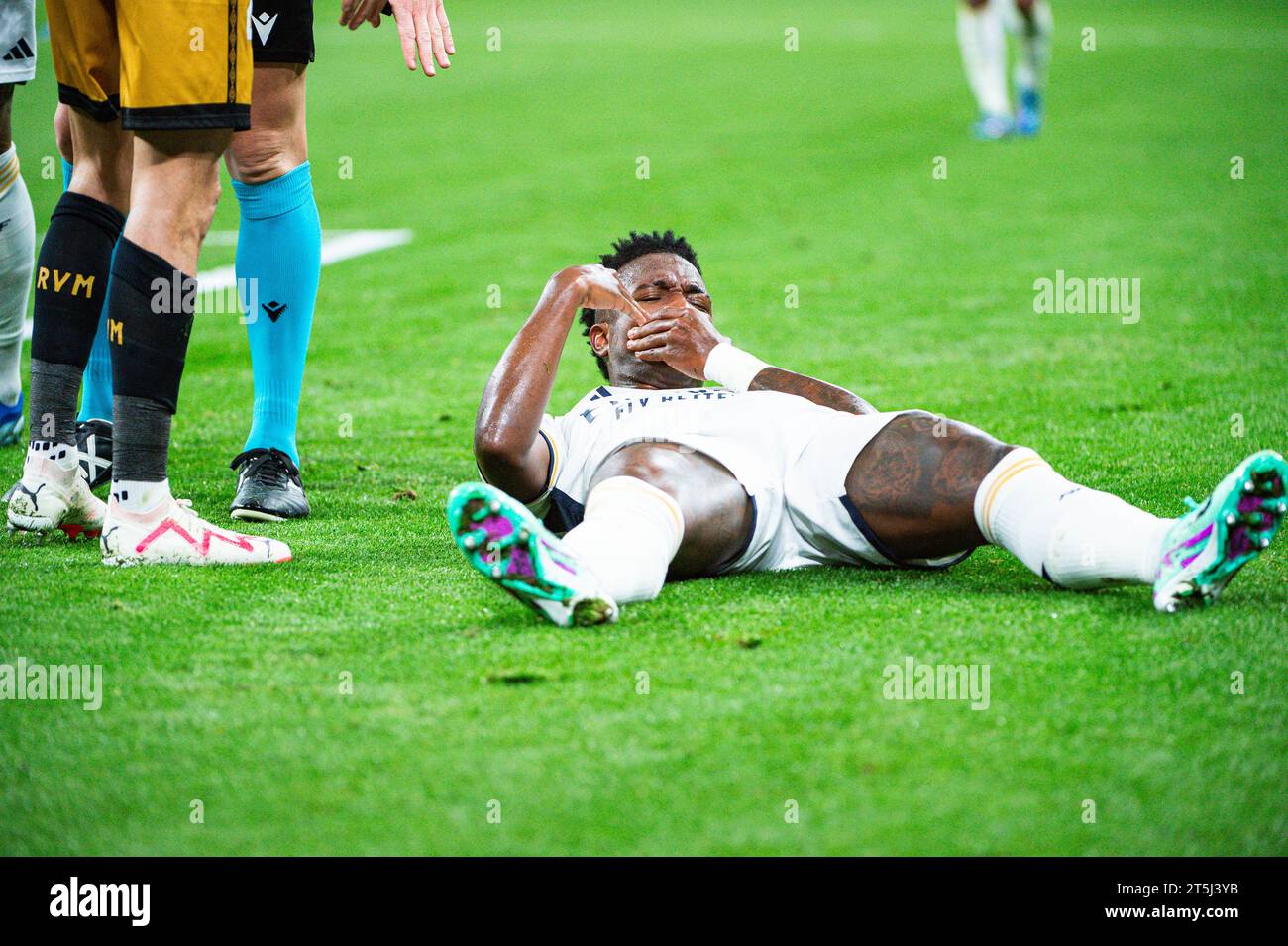 Madrid, Madrid, Spain. 5th Nov, 2023. Vinicius Junior (Real Madrid) to ...