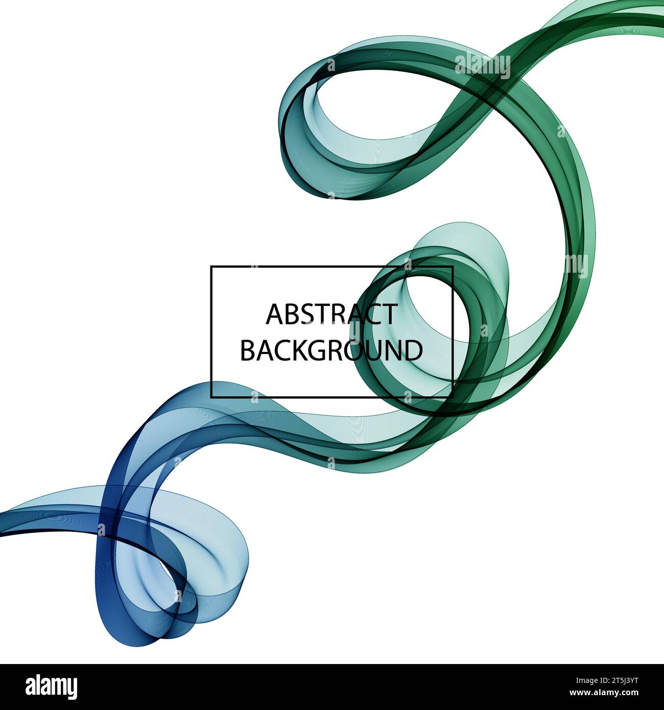 Color wave pattern. Vector background. Abstract lines isolated on white ...