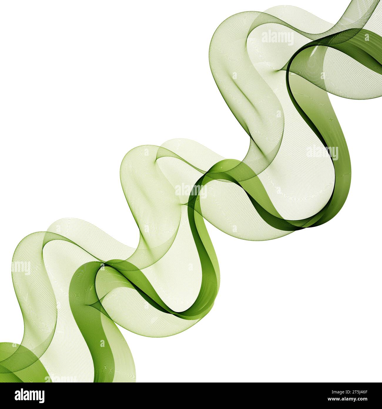 Green wave pattern. Colorful modern wave. Abstract background Stock ...