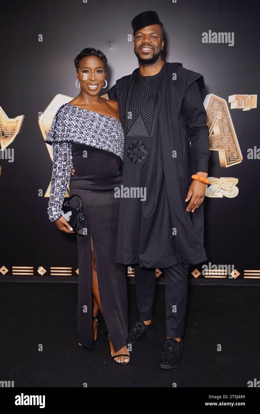 Jeanette Kwakye and husband Tokunbo Kwakye attending the GUBA (Grow ...