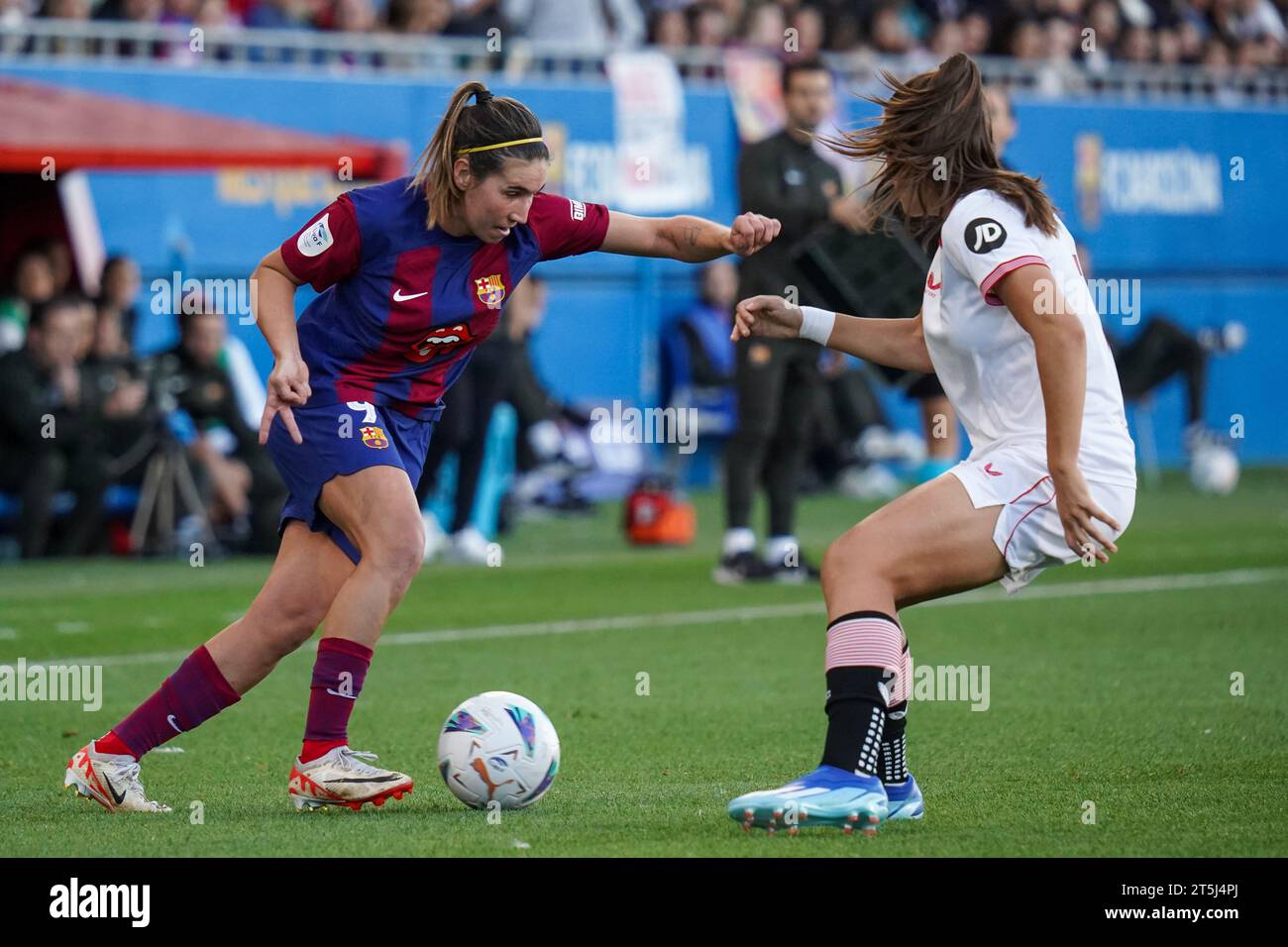 Barcelona, Spain. 05th Nov, 2023. Mariona Caldentey of FC Barcelona ...