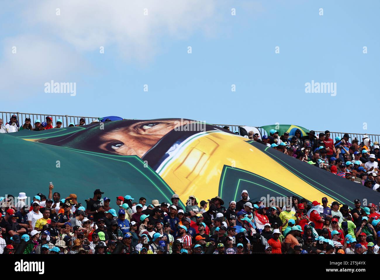 Sao Paulo, Brazil. 05th Nov, 2023. Circuit atmosphere - Ayrton Senna ...