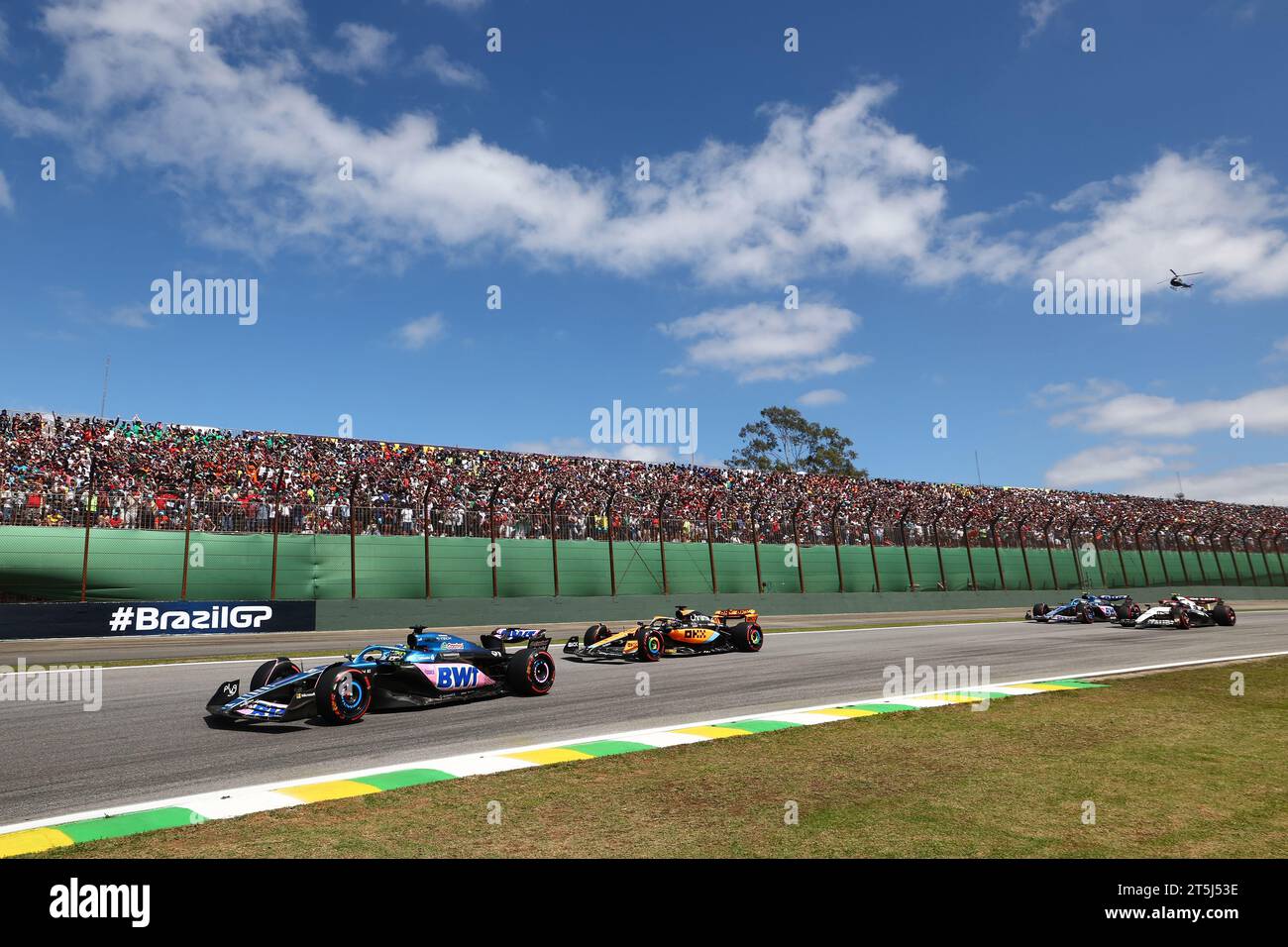 Sao Paulo, Brazil. 05th Nov, 2023. Esteban Ocon (FRA) Alpine F1 Team ...